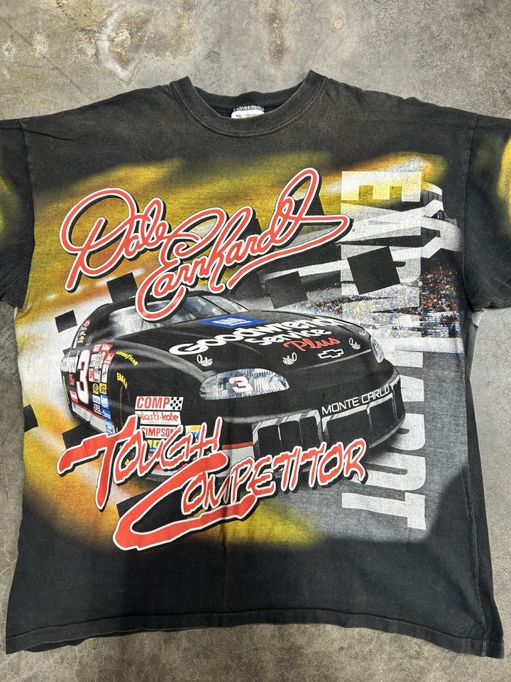 NASCAR Dale Earnhardt Tough Competitor Graphic Chase Authentic T Shirt ...