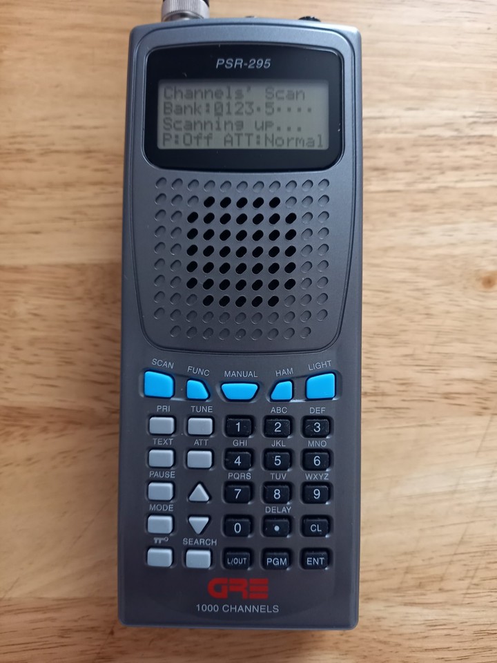 GRE PSR-295 Portable Radio Scanner | eBay UK