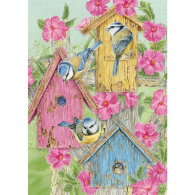Lang 300 Piece Puzzle - Birdhouse Gate by Jane Shasky | eBay