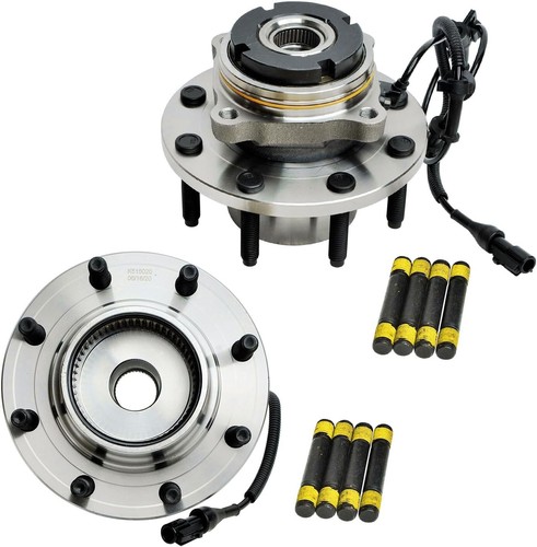 Detroit Axle 4WD Front Wheel Bearing Hubs for 99-04 Ford F-250 F-350 ...