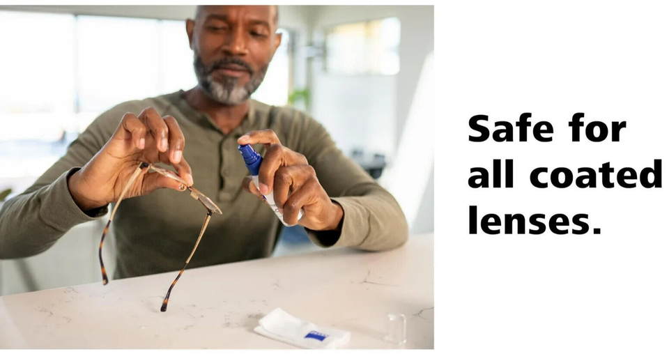 ZEISS Lens CleaZEISS Lensner, Eye Glasses Cleaner Spray & Wipe Solution ...