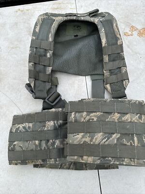 USGI Tactical Load Bearing Vest Enhanced ACU Gen3 H Gear US Army Large ...