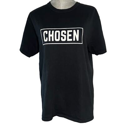 Chosen Shirt Unisex Medium M Black Tee Short Sleeve T-Shirt | eBay