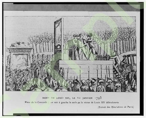 Guillotine Execution French Revolution