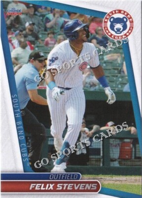 2024 South Bend Cubs Felix Stevens RC Rookie Card Cubs Minor League ...
