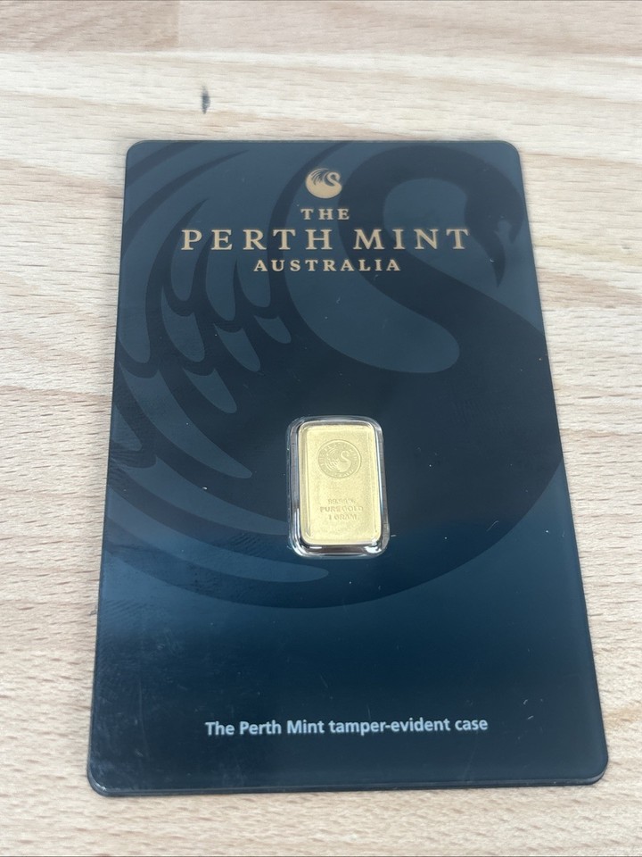 1 gram Gold Bar - Perth Mint - 99.99 Fine in Assay | eBay