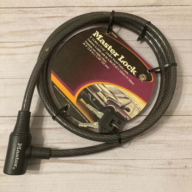 Master Lock 8142DAT Locking Cable With Key for sale online | eBay