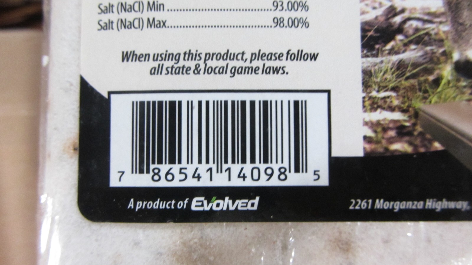 Evolve Habitats' Buck Lickers Sweet Acorn 4 lb Flavored Salt Block | eBay