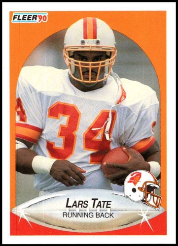 1990 Fleer #355 Lars Tate NM-MT Buccaneers | eBay