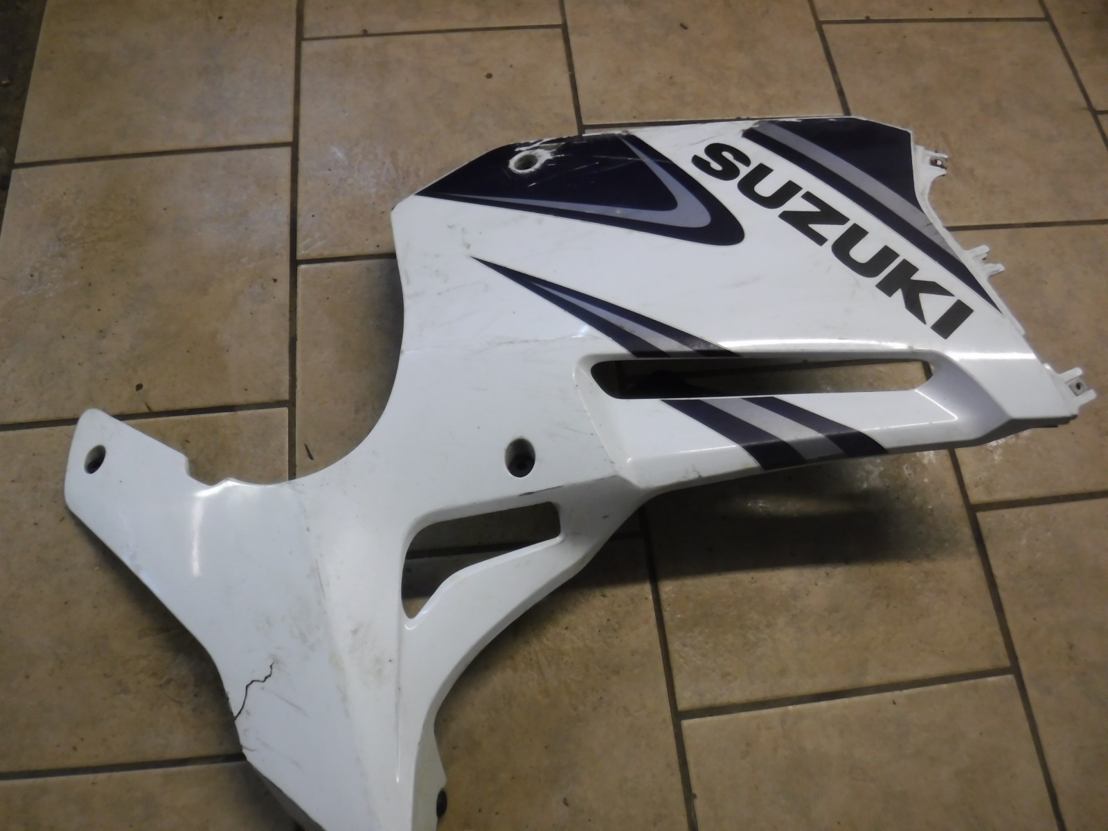 04-09 Suzuki GS500F Right Lower Mid Side Fairing Panel Plastic 94481 ...