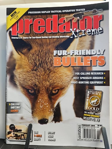 Predator Extreme Feb 2015 Wolves Coyotes Coons Fox Airguns Hunt FREE ...