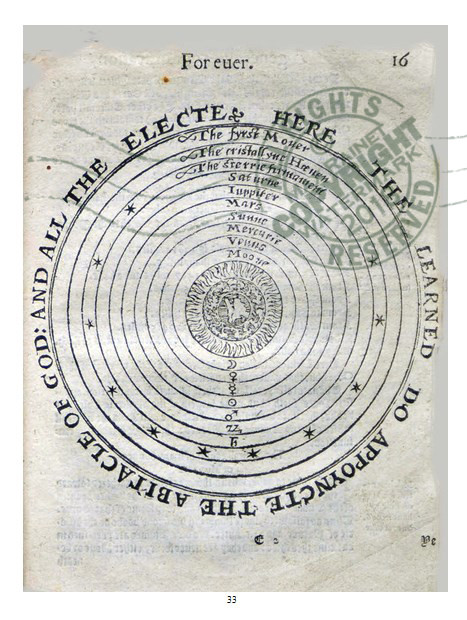 Leonard Digges (1596) Prognostication Everlasting of Right Good ...