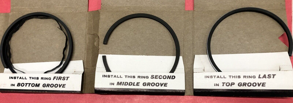 BRIGGS & STRATTON GENUINE PISTON RING SET PART # 392330 | eBay