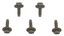 GM Bolts Pack of 5 W/Washer New OEM M8 X 1.25 X 30mm Grade 10.9 ...