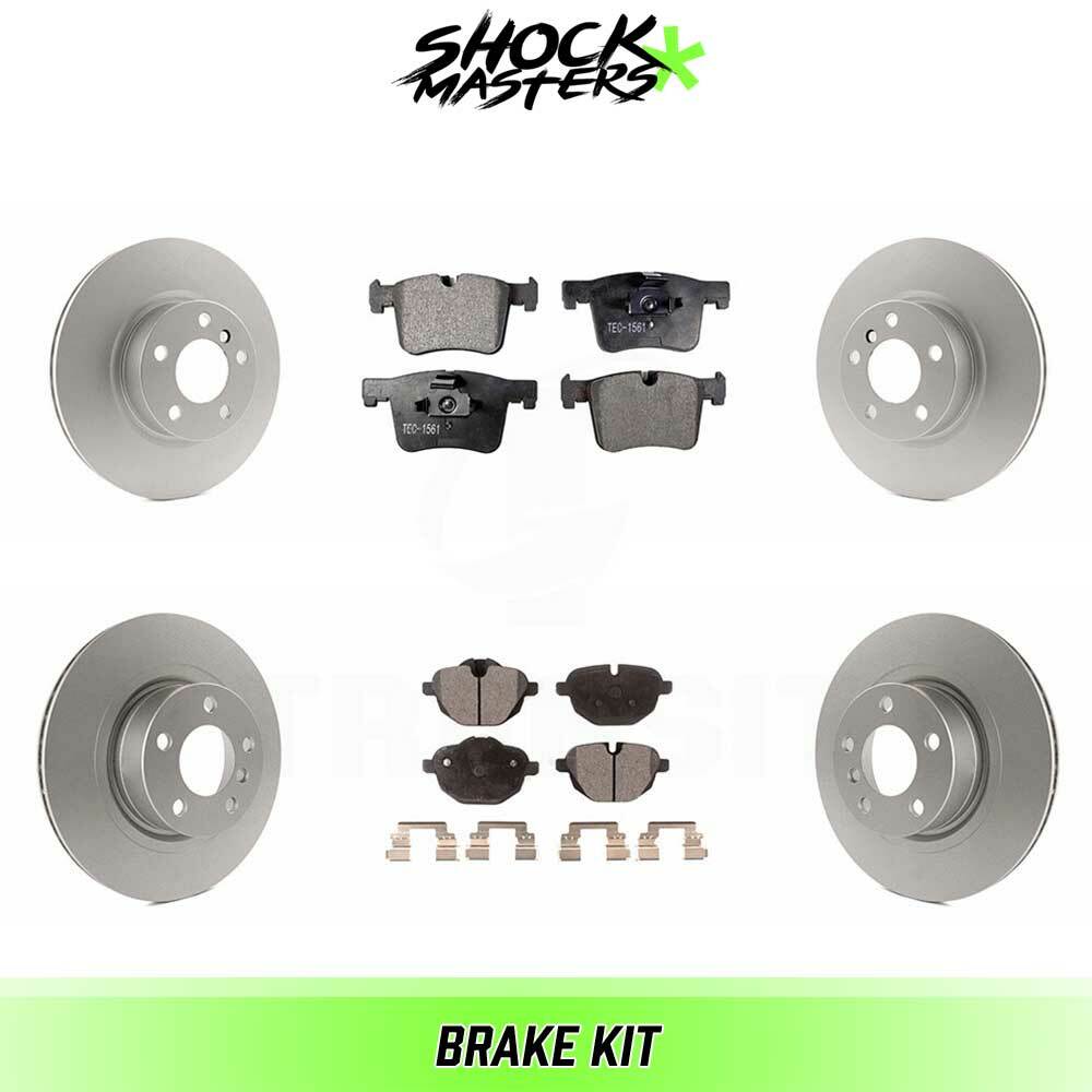 Front Rear Ceramic Brake Pad Coated Rotor Kit for 2016-2018 BMW X4 | eBay