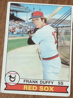 Frank Duffy, Red Sox, 1979 #106 Topps Baseball Card, GOOD CONDITION | eBay