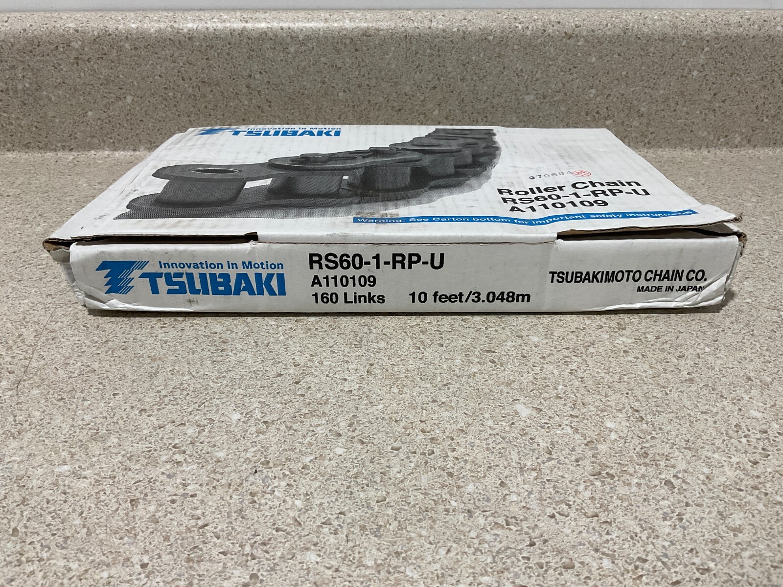 Tsubaki RS60-RP-U 160 Link, 10 FT NEW | eBay