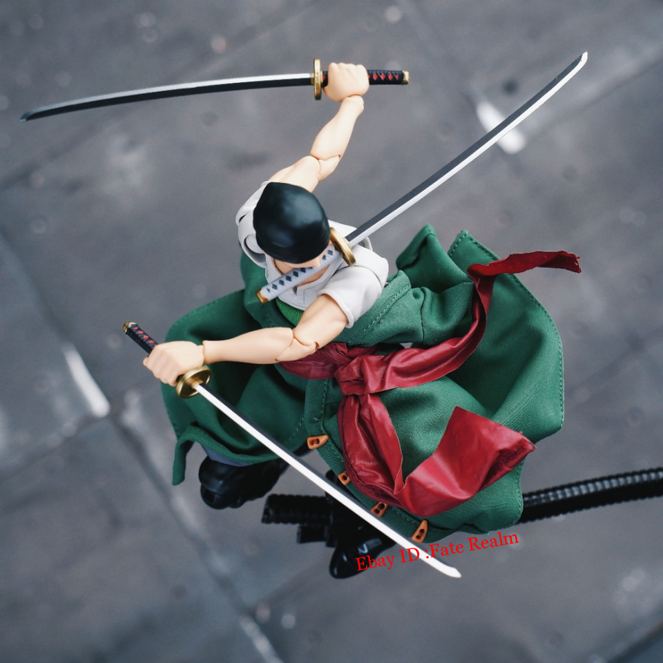 1/12 Custom Clothes Set For 6'' SHF ONE PIECE Zoro Action Figure（No ...