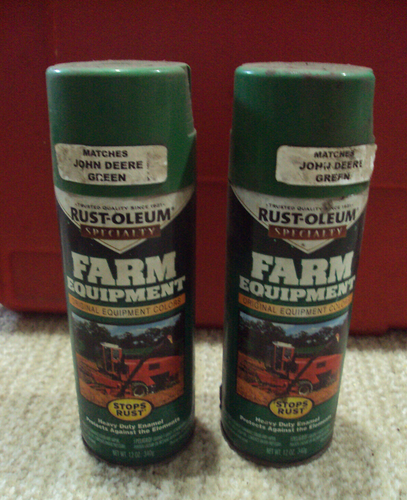 Rust-Oleum John Deere Green Spray Paints Original Equipment Match ...