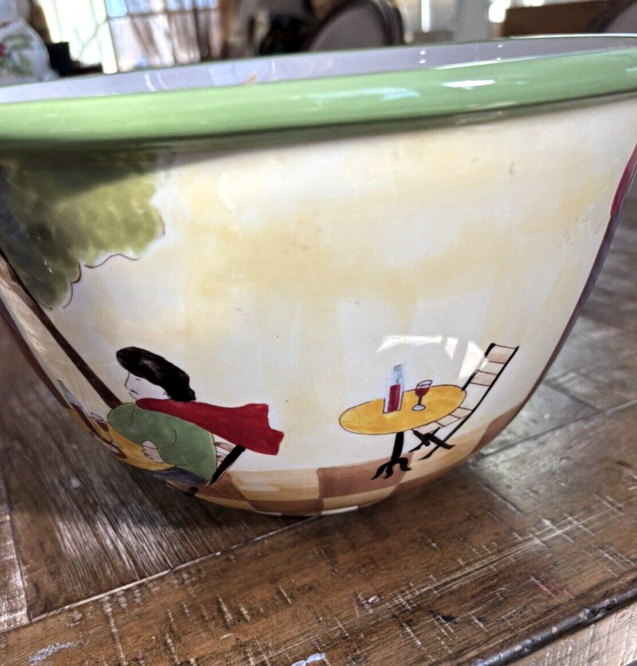 Certified International Jennifer Brinley Large Serving Bowl 11 1/2 Wide ...