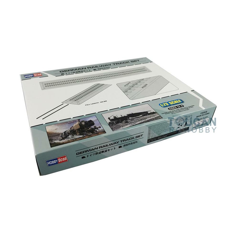 1/72 Scale Hobbyboss German Railway Track Set Plastic for 82902 Model ...