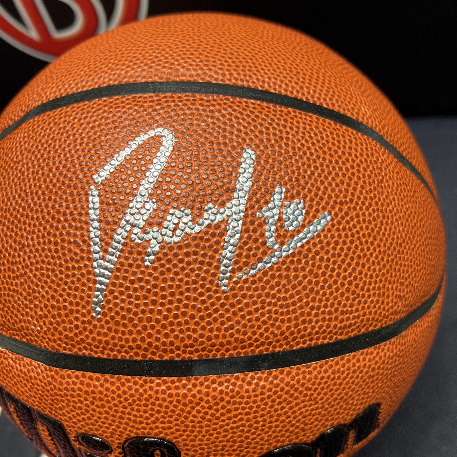 Domantas Sabonis Autographed Sacramento Kings Signed Wilson Basketball ...