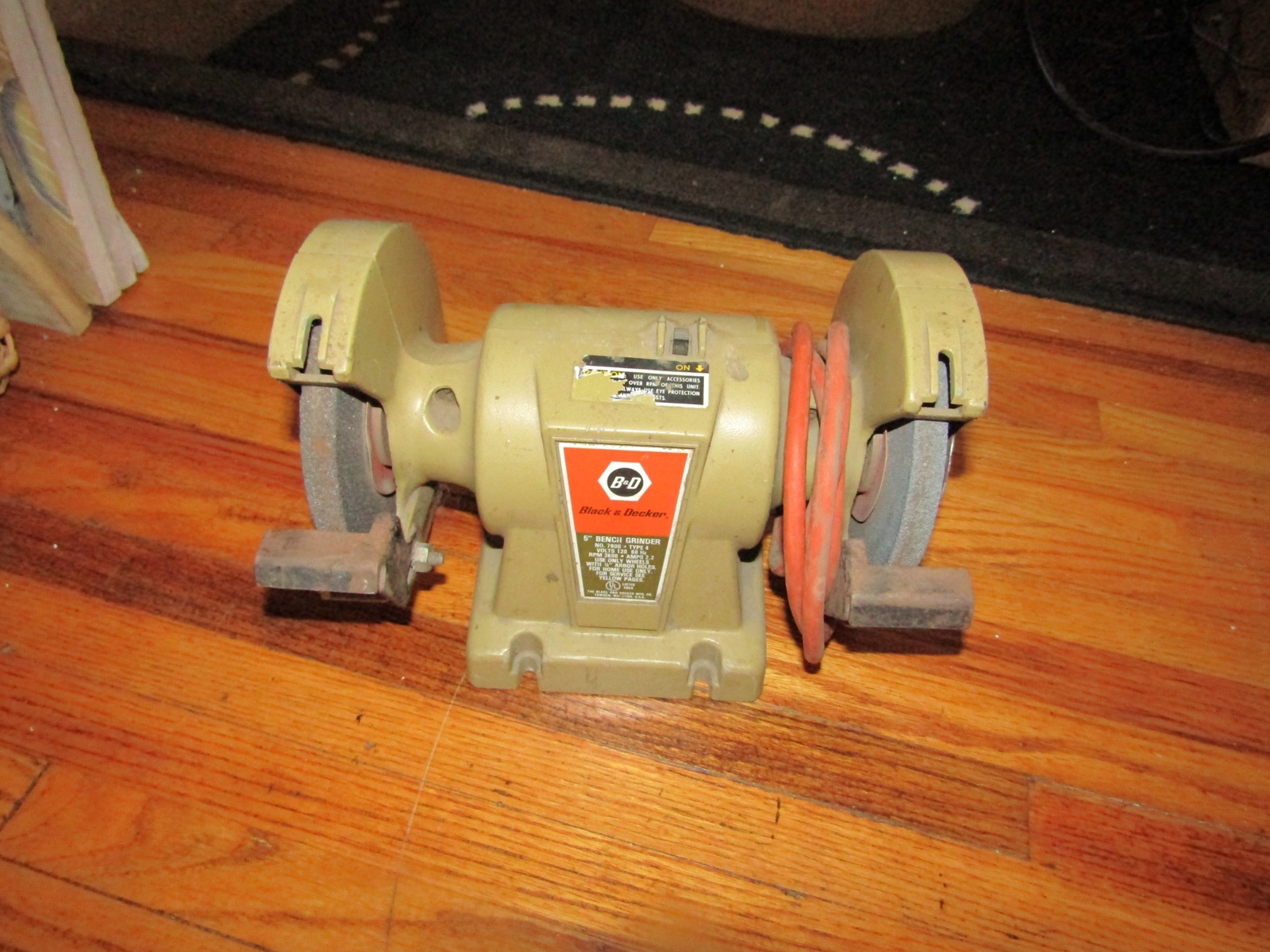 Black and Decker 5" Bench Grinder No. 7900 for sale online | eBay