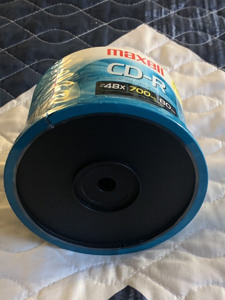 MAXELL CD-R 48X 700 MB 80 MIN 50 PK NEW | eBay