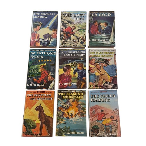 Rick Brant Science-Adventure Story Books by John Blaine Vintage ...