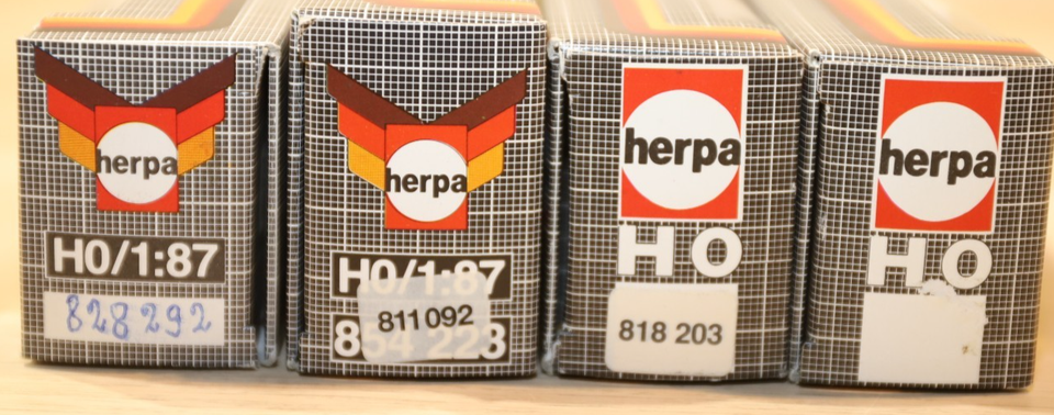 4x Herpa LKW Sattelzug Supertransport, Texaco Patrizier Bräu 1:87 OVP ...