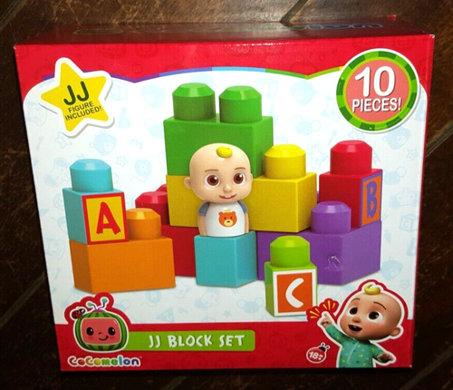 Cocomelon 10pc JJ Block Set with JJ Figure Included! (2021, Just Play ...