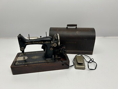 Antique 1924 Singer Model 99 Electric Sewing Machine AA121178 As Is W ...