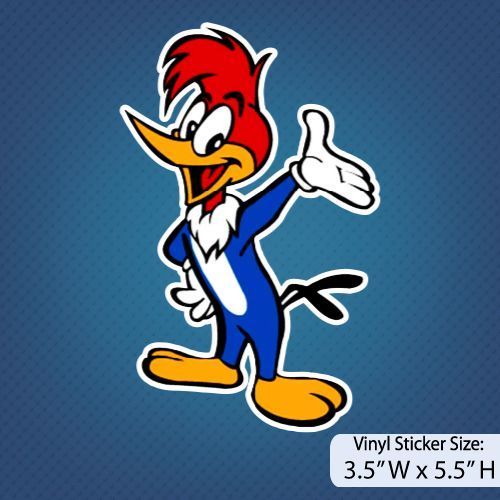 Woody Woodpecker / Woody / Version B / Cartoon / Decal / Sticker | eBay
