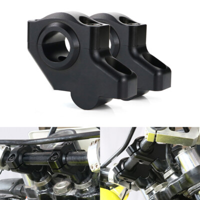 7/8" Offset Handlebar Mounts Riser Fit For Triumph Scrambler Scrambler ...