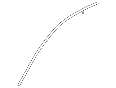 Genuine Honda Molding Assembly R Front Door Sash 72425-TBA-A01 | eBay