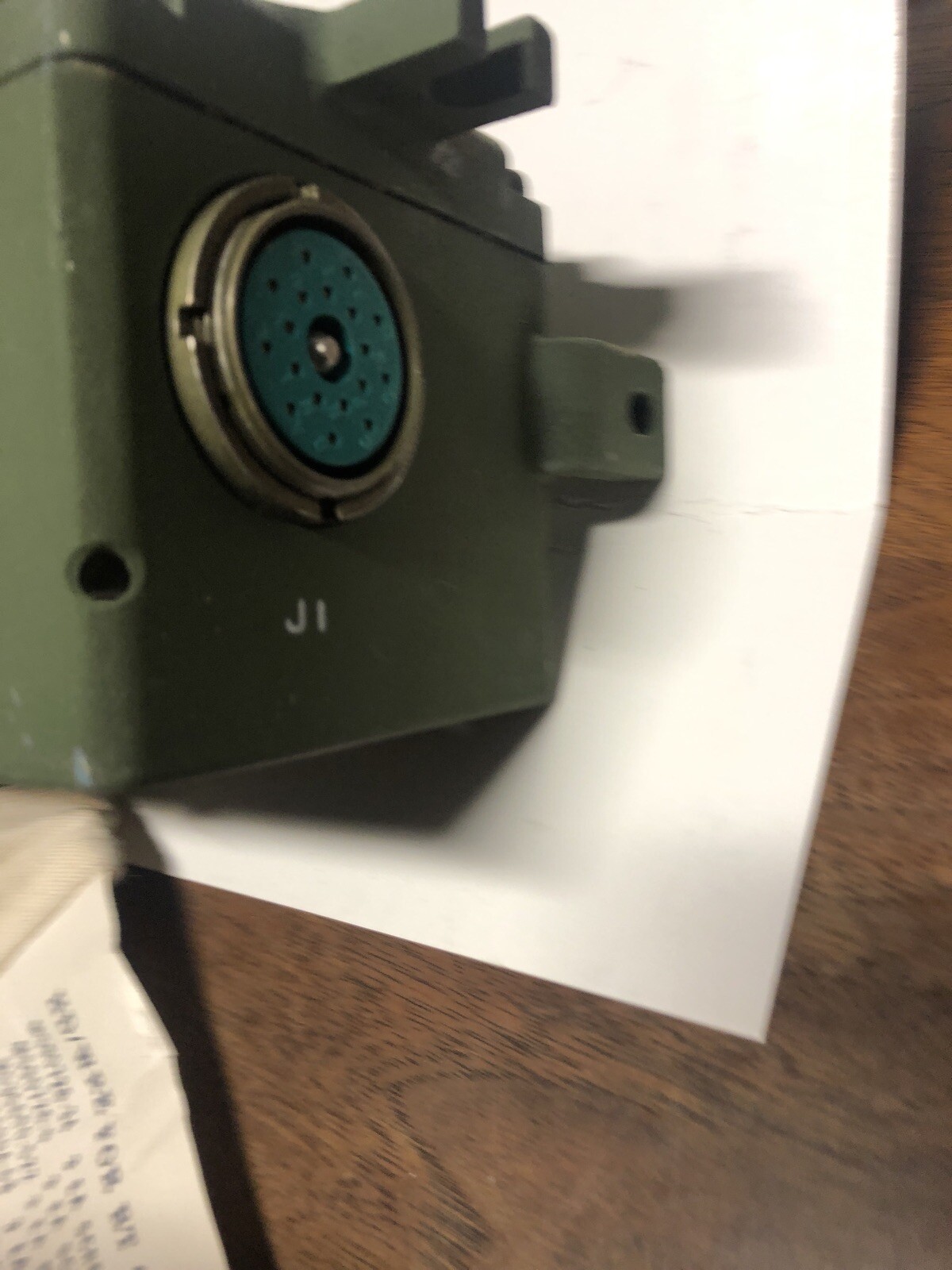 Military Radio VRC C-10374 NOS Retrans Control Box RT-524 RT-246 OD ...