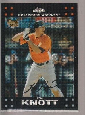 2007 Topps Chrome Xfractor Jon Knott #282 | eBay