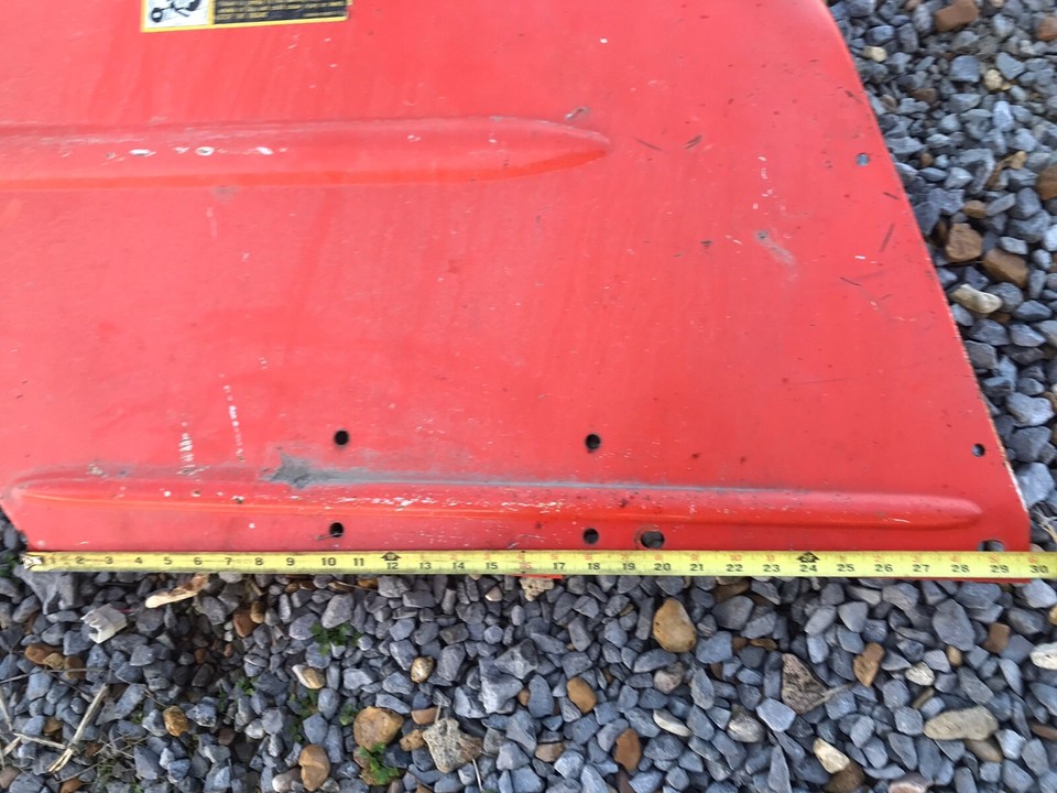 OEM USED KUBOTA TRACTOR LEFT HAND FENDER 35558-87020 M6030DT-N M8030DT ...