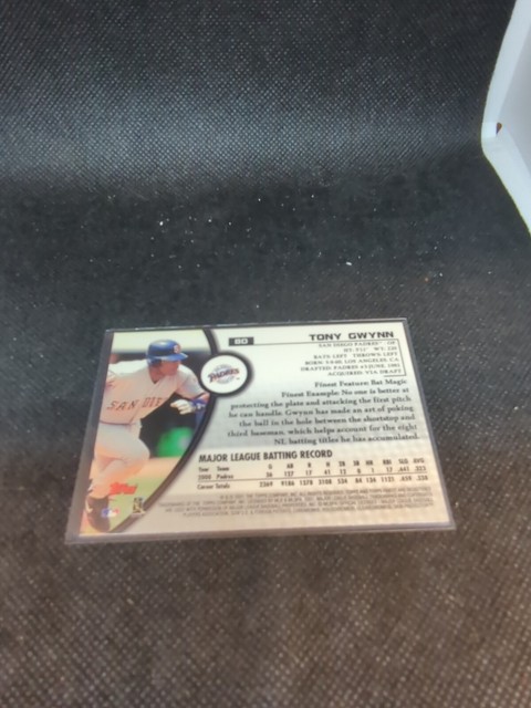 2001 Topps Finest - #80 Tony Gwynn for sale online | eBay