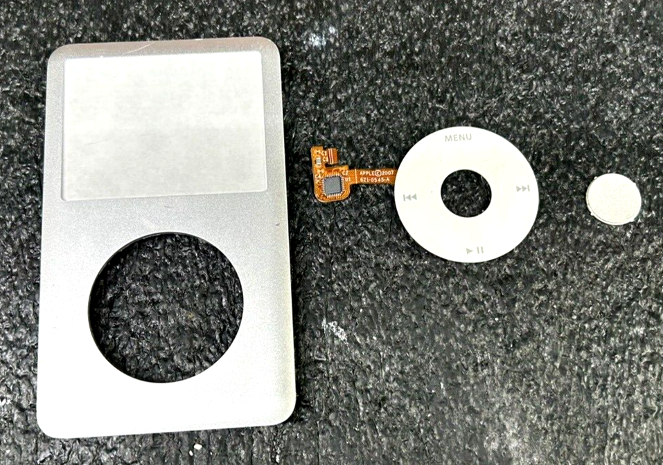 Front Housing Cover Face Plate Panel Click wheel button iPod Classic ...