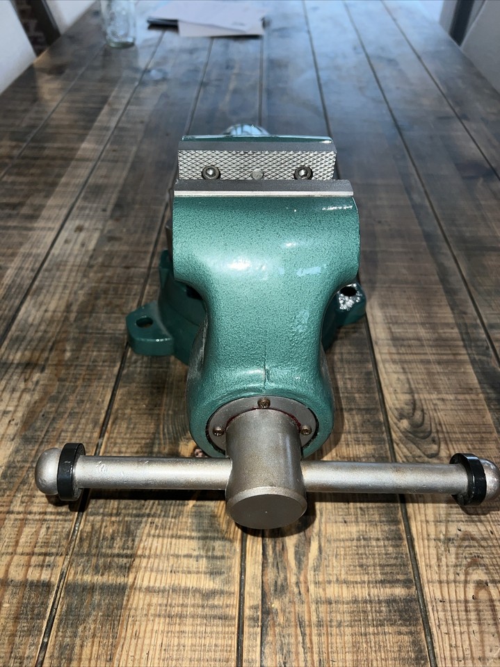 Vintage Wilton Bullet Vise 4.5 inch Jaws Swivel HD Vice Jaws Full ...