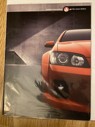 Original Holden VE Commodore Sales Brochure 2008 Red Clean 32 Page | eBay