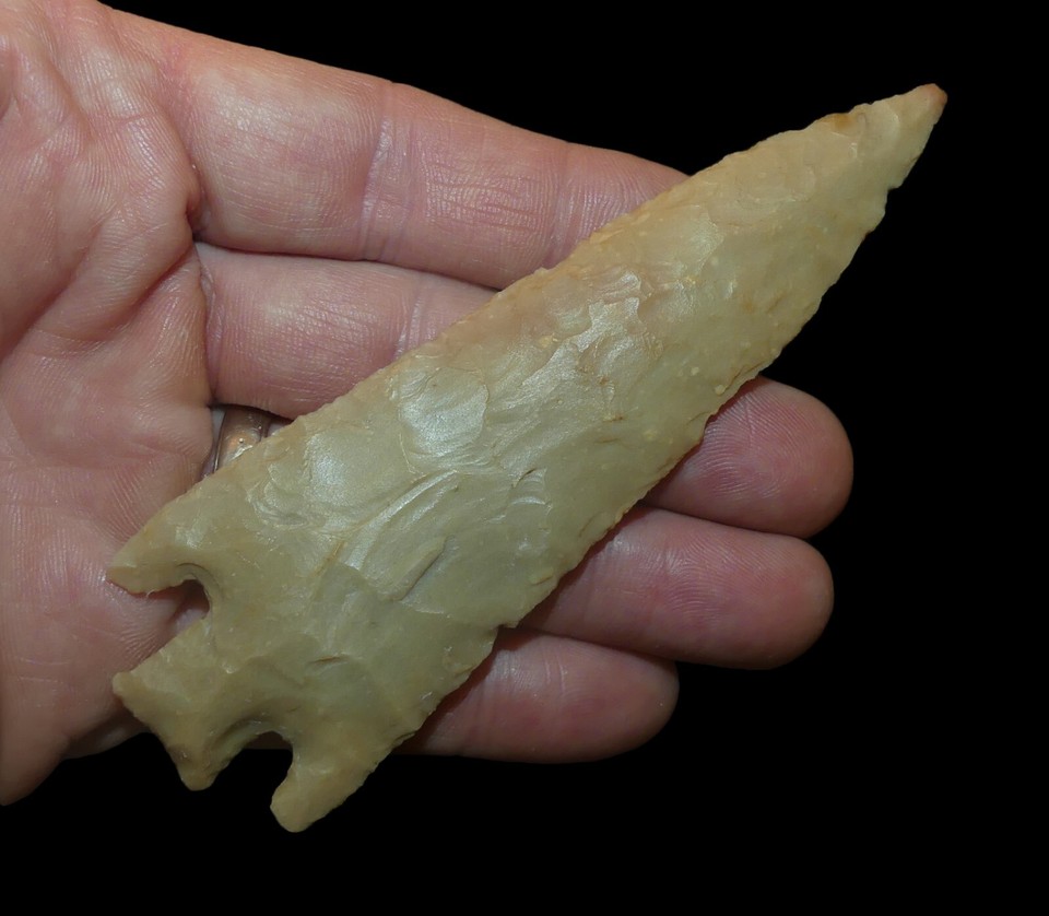 HARDIN MISSOURI AUTHENTIC INDIAN ARROWHEAD ARTIFACT COLLECTIBLE STERMER ...