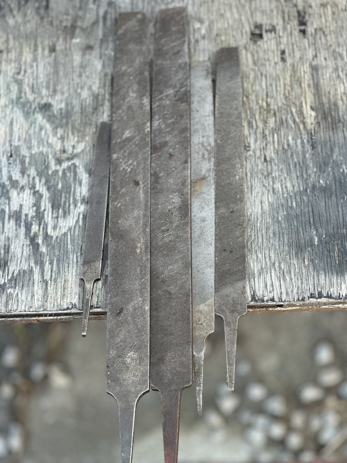 Lot of 5 Vintage Assorted Small Metal Files - Nicholson , Sandvik | eBay