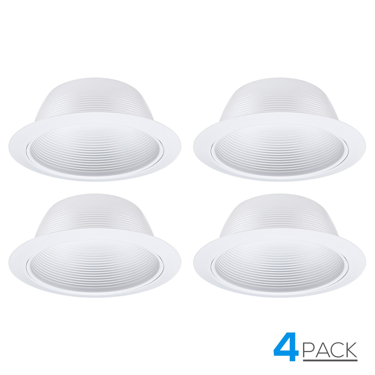 Recessed Light Trim Springs 6100 Tapered Metal Baffle | Cooper