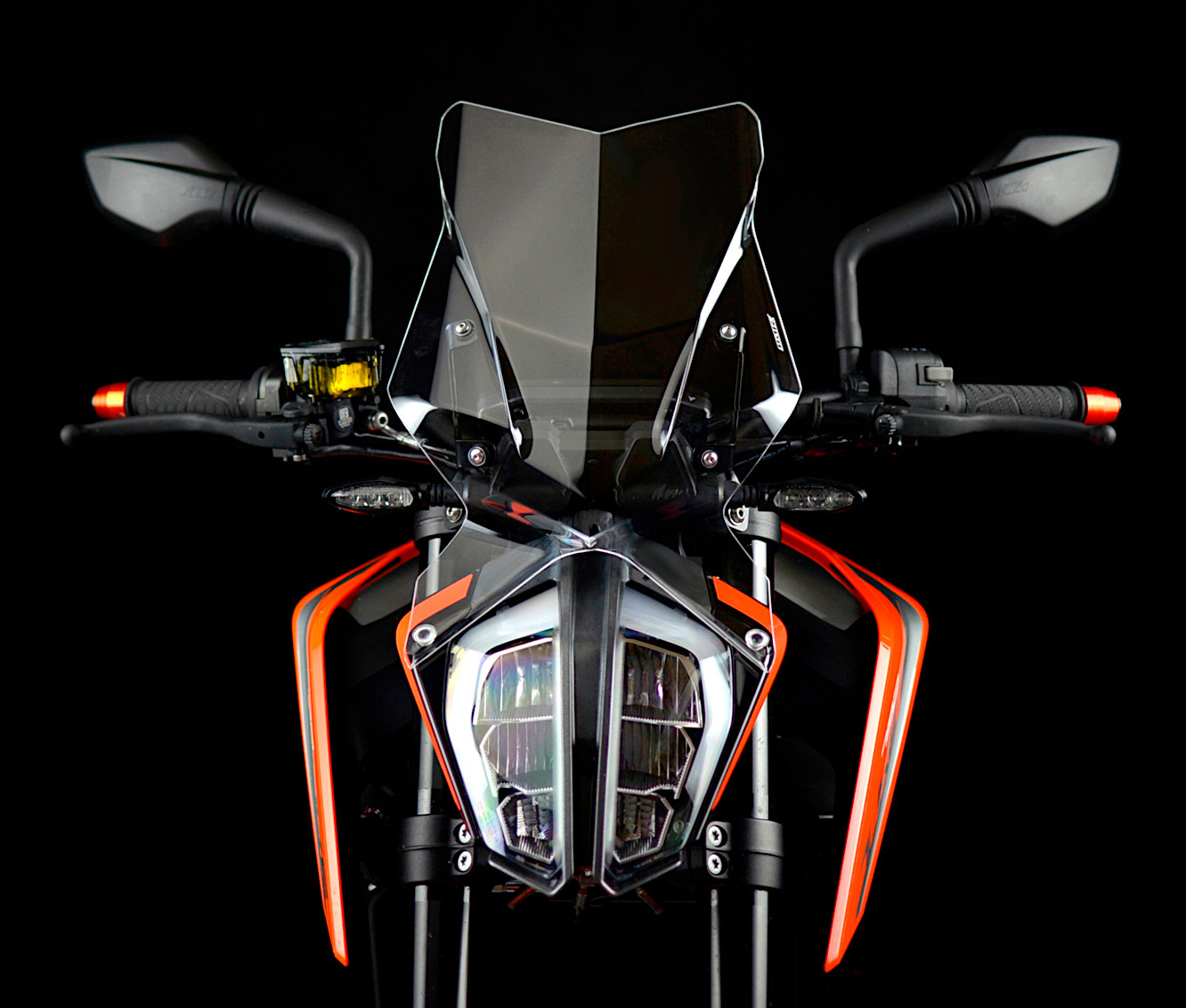 KTM DUKE 790 / 2018 - 2025 TOURING SCREEN WINDSHIELD TALL WINDSCREEN 5 ...