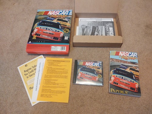 PAPYRUS NASCAR RACING PC VIDEO GAME VINTAGE / OPEN BIG BOX / (CIB) | eBay