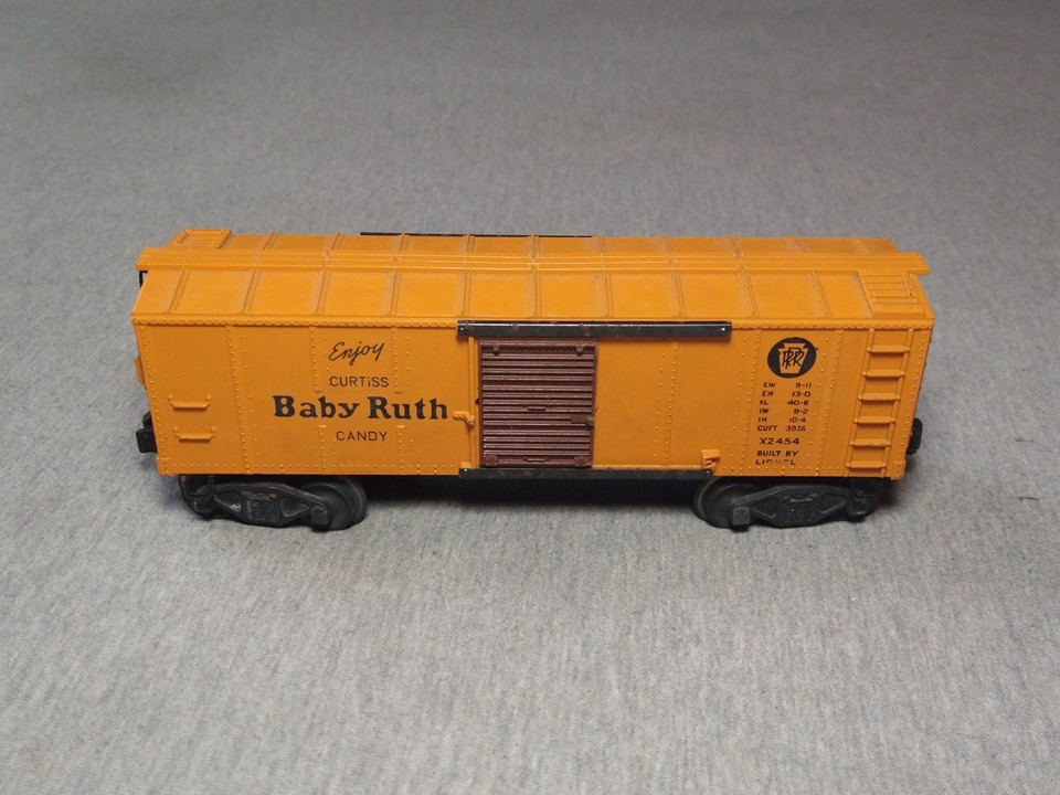 Lionel O X2454 PRR Baby Ruth Boxcar No.2454 w/ Box & Insert ~ TS | eBay
