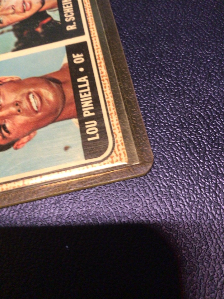 1968 Topps Rookie Stars (Lou Piniella / Richie Scheinblum) #16 Indians ...