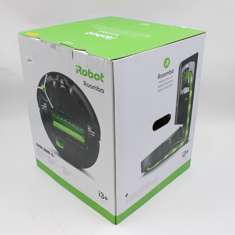 iRobot ROOMBA i3+ EVO Self-Emptying Robot Vacuum | i3550 | eBay